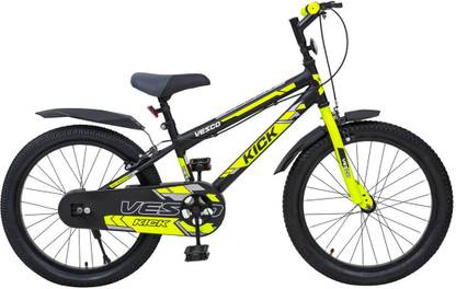 vesco Kick 20 inch Road Cycle ( Single Speed, Green) 20 T Road Cycle ...