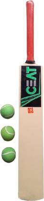 CEAT Cricket bat 6 no With 3 ball (Age Group 9-12 Years) Cricket Kit ...