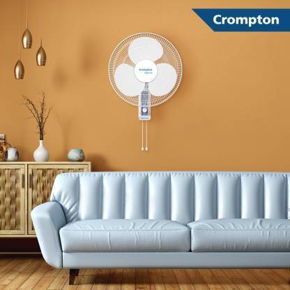Crompton HIGH FLO WAVE PLUS 400 mm 3 Blade Wall Fan Price in India ...