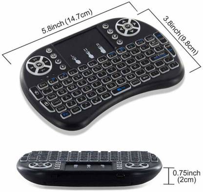 KRITEE CREATION Mini Wireless Bluetooth Keyboard With Multiple Function ...