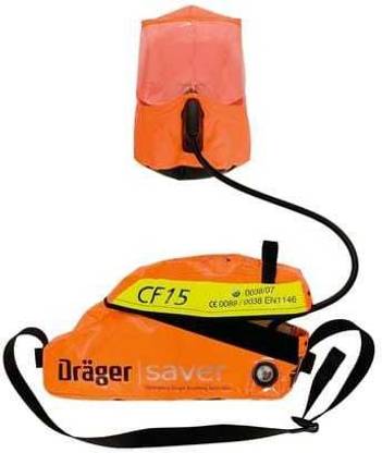 Drager CF15 emergency escape breathing device 15 min EEBD from ship ...