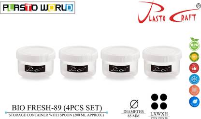 PLASTO CRAFT - 200 ml Plastic Utility Container Price in India - Buy ...