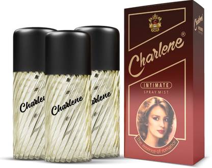 Buy Charlene Unisex Intimate Spray Mist Perfume (50ml, Pack of 3) Perfume - 50 ml Online In ...