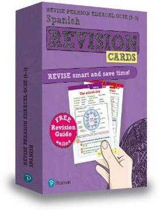Pearson REVISE Edexcel GCSE Spanish Revision Cards (with free online ...