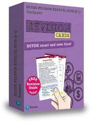 Pearson REVISE Edexcel GCSE Business Revision Cards (with free online ...
