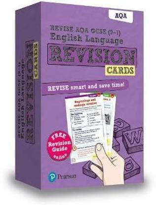 Pearson REVISE AQA GCSE English Revision Cards (with free online ...