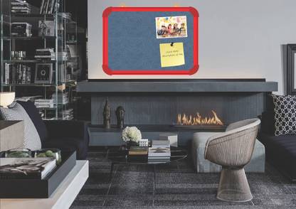 WRITING AND DISPLAY Pin-up display board for office & school ...