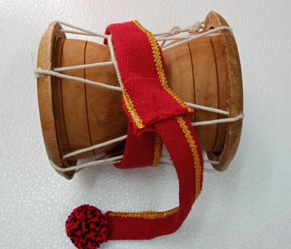 Kannan musical instruments UDUKKAI WOOD (GOAT SKIN) Damaru Price in ...