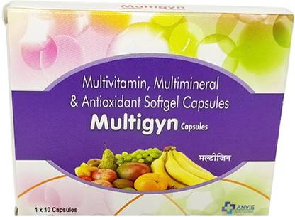 MULTIGYN Multivitamins , Multimineral & antioxidants softgel capsules ...