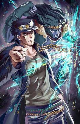 Jotaro Stand Jojos Jojos Bizarre Adventure Naruto Jotaro Kujo Warrior ...