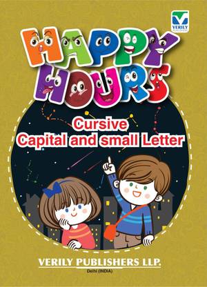 Happy Hours Cursive Capital & Small Letters: Buy Happy Hours Cursive ...