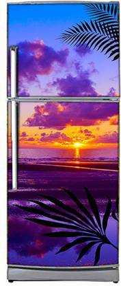 AARYANS 2 162.56 cm Large Double Door Fridge Wallpaper And Decal Self ...