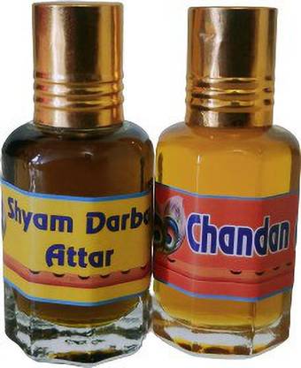 kah attar SHYAM DARBAR & CHANDAN ATTAR 12ML EACH Floral Attar Price in ...