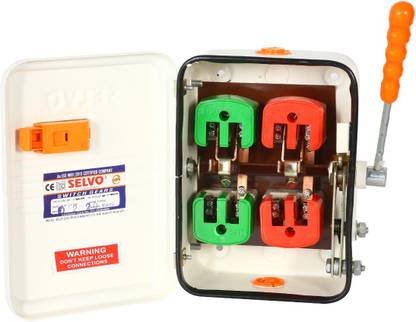 Selvo 32A Double Pole (DP) Offload Changeover Switch 32 A Two Way ...