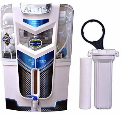 Aquaultra Magic 15 L RO + UF + UV + UV_LED + TDS Control Water Purifier ...
