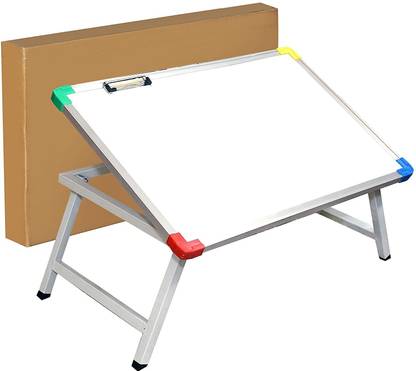 SALEGROW MULTIPURPOSE WHITE BOARD STUDY TABLE Engineered Wood Study ...