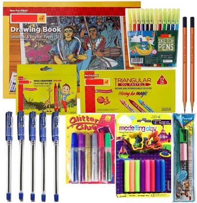 Flipkart.com | anjanaware Celebration Kit - Gift Pack | Painting Kit ...