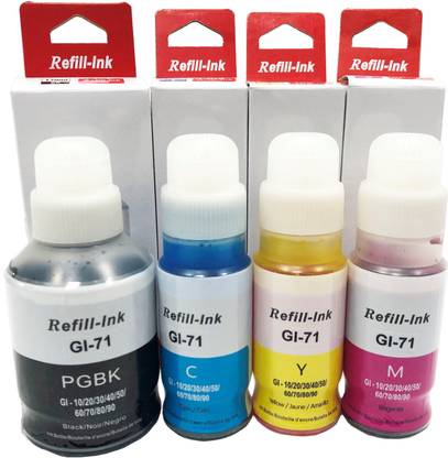 uv infotech GI71 Refill Ink Compatible For Canon Pixma G3060 Printer ...