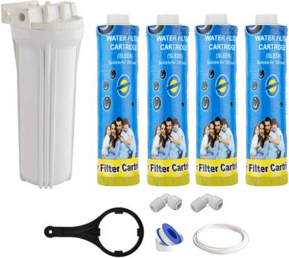 PUROSMART Heavy White Prefilter set with 4 pcs candle filter suitable ...
