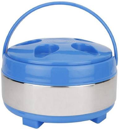 Xllent Stainless Steel Casserole/Roti Box/Hot Pot/Chapati Box, Blue ...
