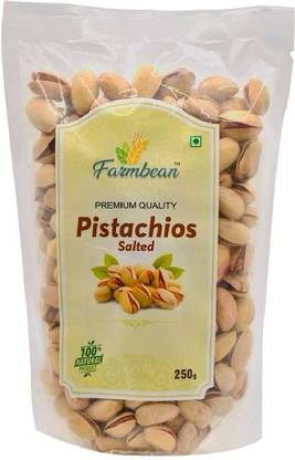 Farmbean Premium Fresh Whole Roasted Salted Pistachios | Salted Pista ...