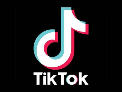 Galaxy Tik Tok Logo Poster MultiColor PhotoPaper Print (12 inch X 18 ...