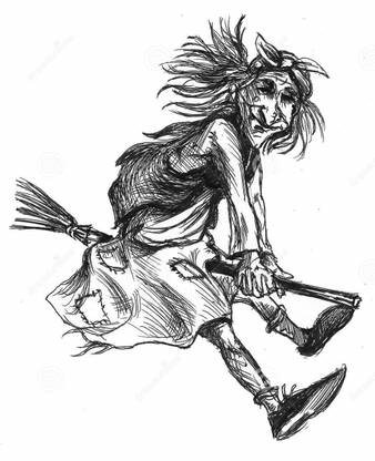 Baba Yaga Poster MultiColor PhotoPaper Print (12 inch X 18 inch, Rolled ...