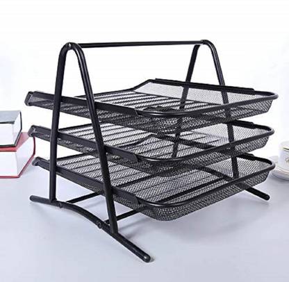 Flipkart.com | SHIPPLIER 3 Compartments Mesh Metal File Plate - File Plate