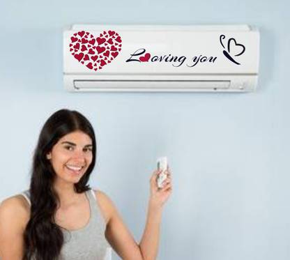 Saiii Designs 160 cm Decorative AC - Air conditioner - Sticker (91 cm x ...