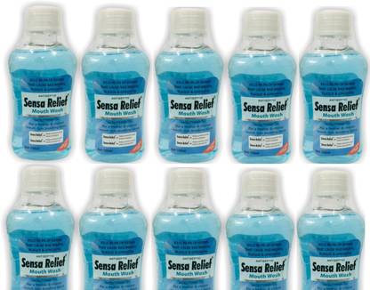 Sensa relief ANTISEPTIC/MOUTHWASH/ FOR A FRESH & CLEANER MOUTH THAN ...