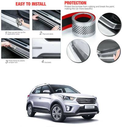PROEDITION Car door bumper sill Protection Anti-Collision Strip Rubber ...