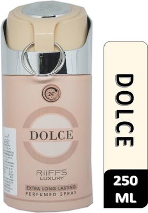 RiiFFS DOLCE Deo, Perfumed Body Spray, 250ml Body Spray For Men & Women ...