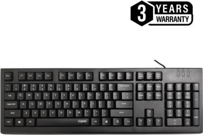 RAPOO NK 1800 Wired USB Desktop Keyboard - RAPOO : Flipkart.com