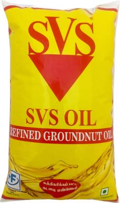 SVS Refined Groundnut Oil Pouch Price in India - Buy SVS Refined ...