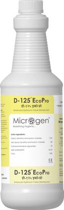 Microgen D-125 Eco Pro Proficient Surface Disinfectant Liquid ...