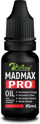Riffway Mad Max Pro Oil To Improves Energy Level Improves Time & Size ...