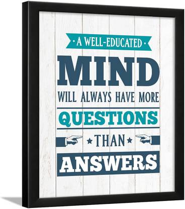 Educational Quotes Wall Frames - Educational Quote Frames - School wall ...