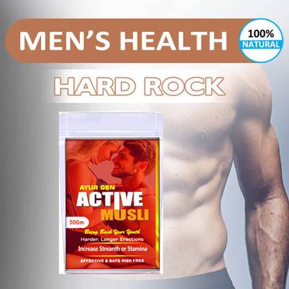 Ayurgenharbal Active Musli for Extra Power Se-xual Health Vigourr ...