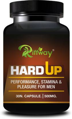 Riffway Hard Up Shilajit Capsules For Long Timing Bigger Harder Male ...