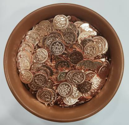 The Unique ® Rose Gold Light Weight Maha Lakshmi Kasu Coin For Aari ...