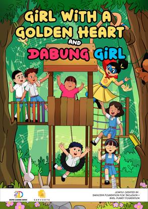 Girl with a Golden Heart and Dabung Girl - Superhero Graphic Novel ...