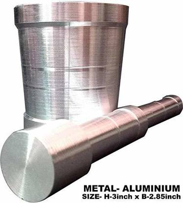 Aatison 4477 Aluminium Khalbatta Okhli Khal Musal Dasta Ural Kundi Sota ...