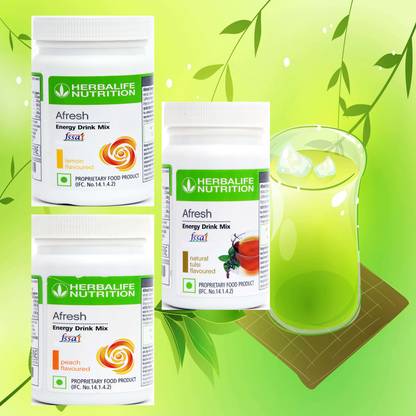 Herbalife Nutrition tulsi afresh + lemon afresh + peach afresh - 3 X 50 ...