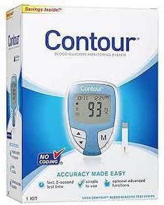 Contour Blue Glucometer Price in India - Buy Contour Blue Glucometer ...