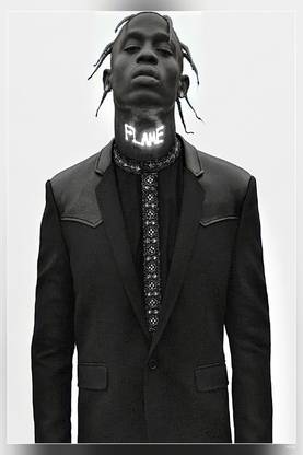 Travis Scott -Singer Rapper Matte Finish Poster Paper Print - Movies ...