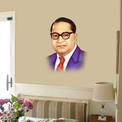 Devil designs Dr babasaheb ambedkar ' Wall Stickers (PVC Vinyl,50cm x ...