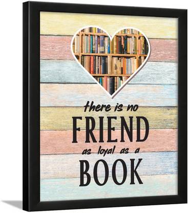 Book Quotes Wall Frames - Reading Quotes Frame - Book Quotes Poster ...