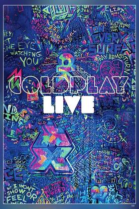 Coldplay British Rock Band Matte Finish Poster Paper Print - Animation ...