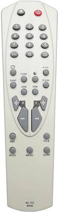 Nij BP60 RC 753 TV Compatible For CRT TV Universal Remote Control BPL ...