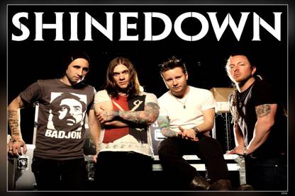 Shinedown An American Rock Band Matte Finish Poster Paper Print ...